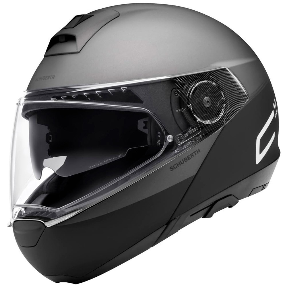 MODULAR HELMET SCHUBERTH C4 PRO SWIPE GREY MATT - Offer