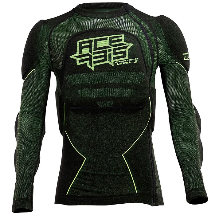PETO ACERBIS X-FIT FUTURE LEVEL 2 NEGRO / FLUOR - Oferta