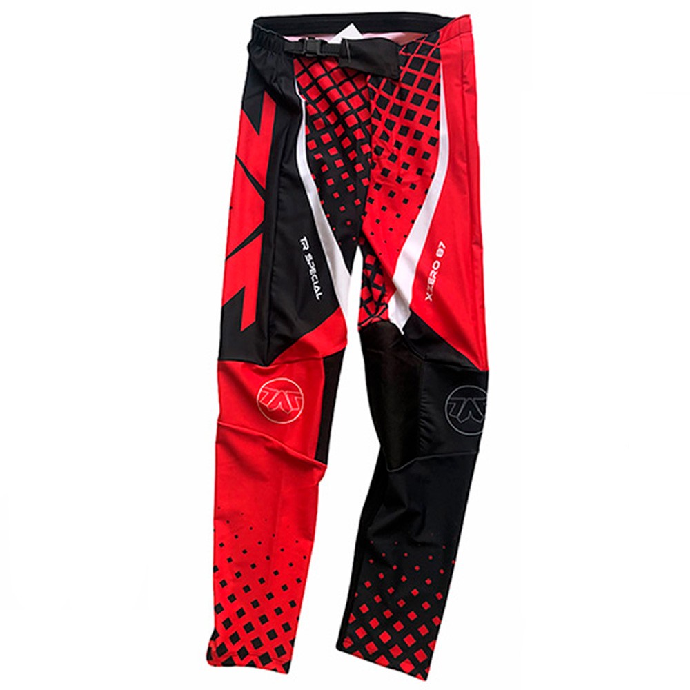 PANTALON ZONE TAT XZERO TRIAL ROJO - Oferta