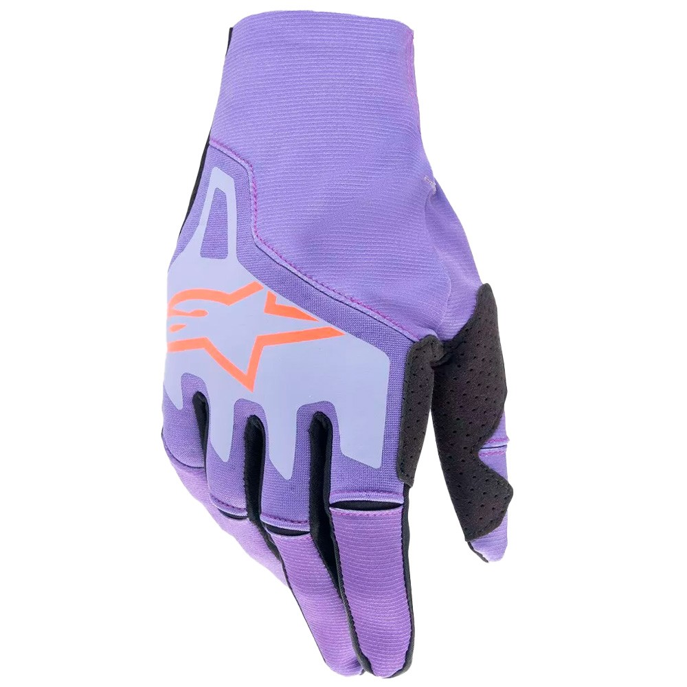 GUANTES CROSS ALPINESTARS TECHSTAR 24 LILA/VIOLETA - Oferta