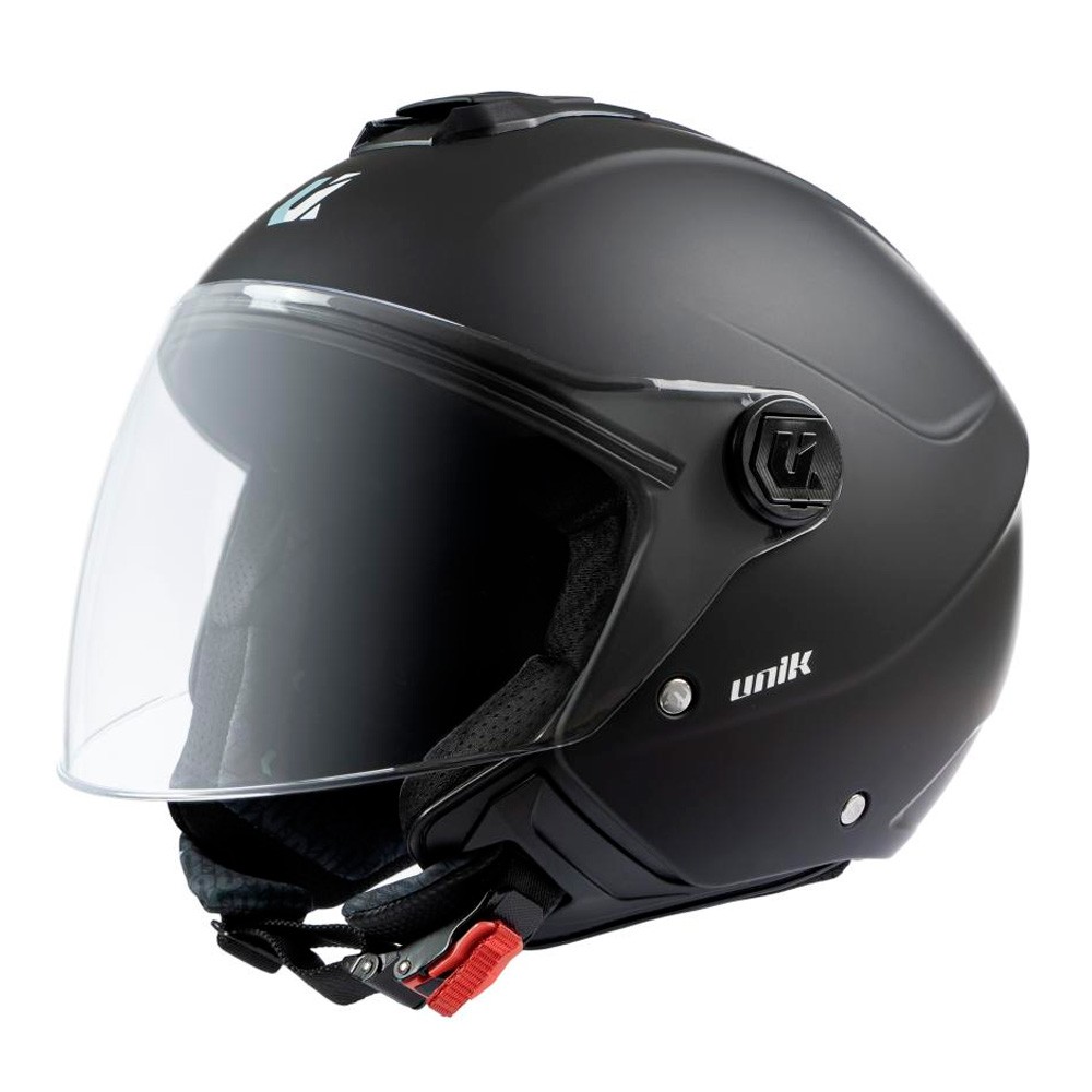 UNIK VERTEX JET HELMET - MATT BLACK - Offer