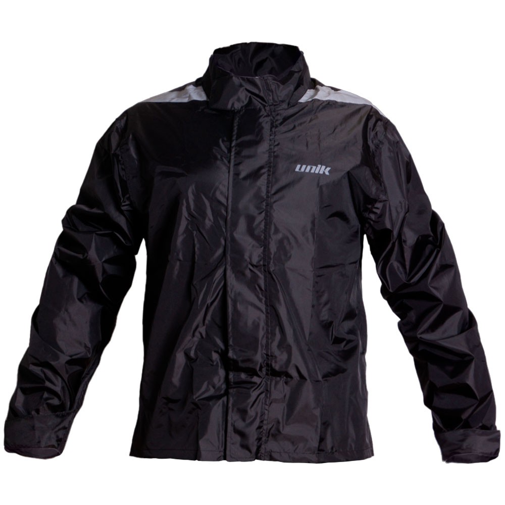CHAQUETA IMPERMEABLE UNIK RJ-11 - NEGRO - Oferta