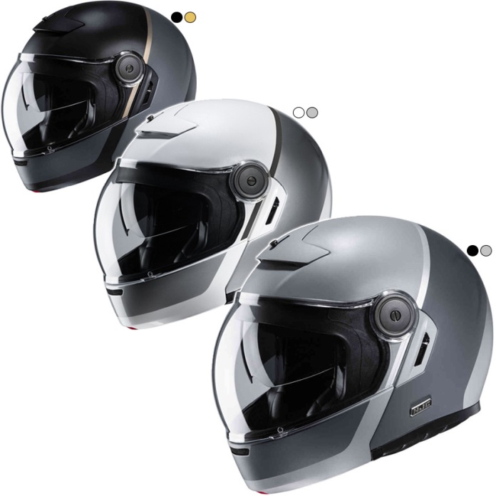 CASCO MODULAR HJC V90 MOBIX NEGRO / ORO - Oferta