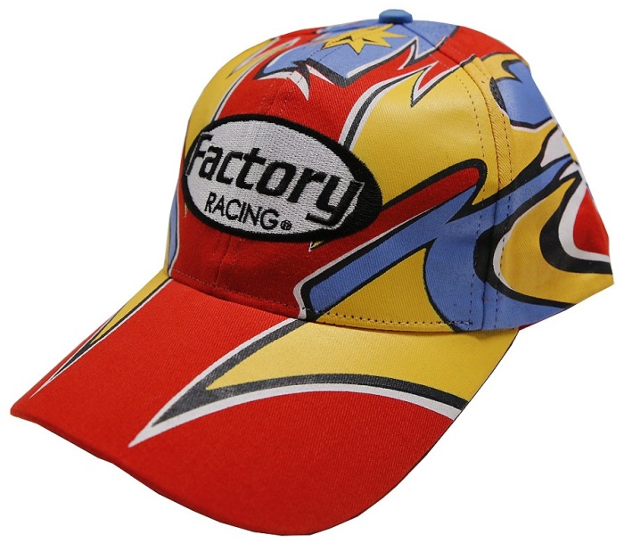 FACTORY RACING DAIJIRO KATO CAP RED / BLUE / YELLOW - Offer