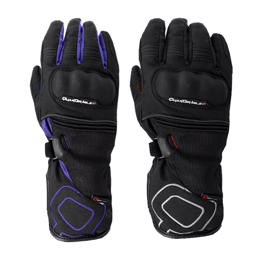 GUANTES QUARTER MILE FROST LADY EVO 2.0 NEGRO - Oferta