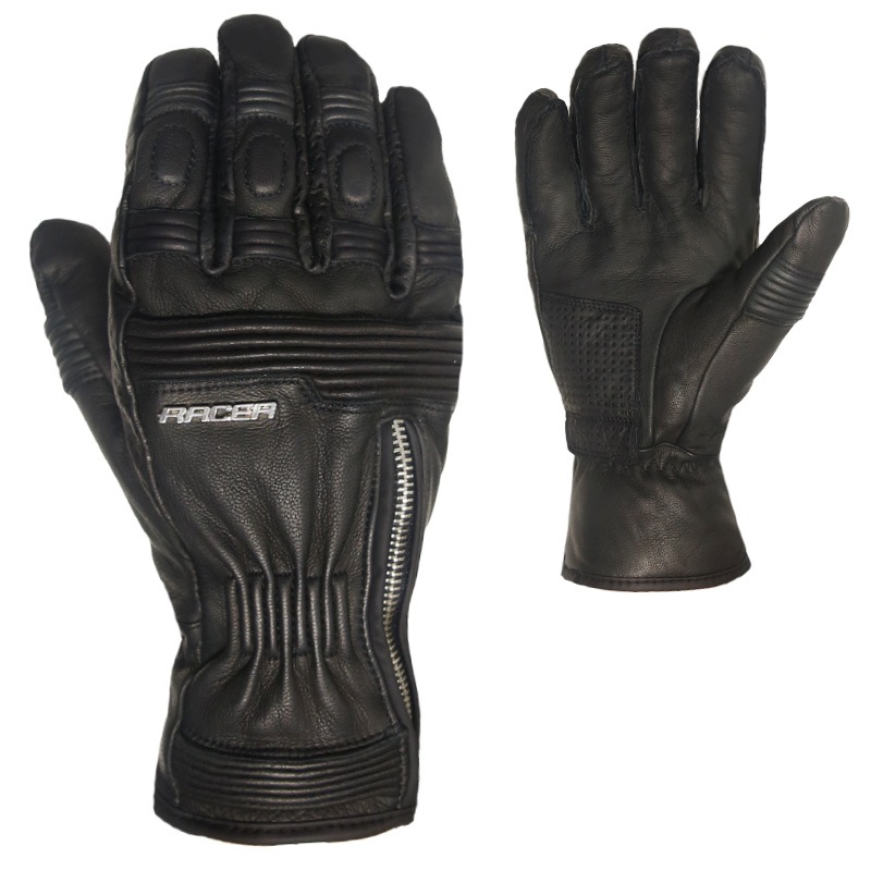 RACER VERON WINTER GLOVES BLACK - Offer